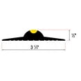 ½" High Garage Door Flood Barrier Threshold Kit (20'3") | Flexible PVC ...