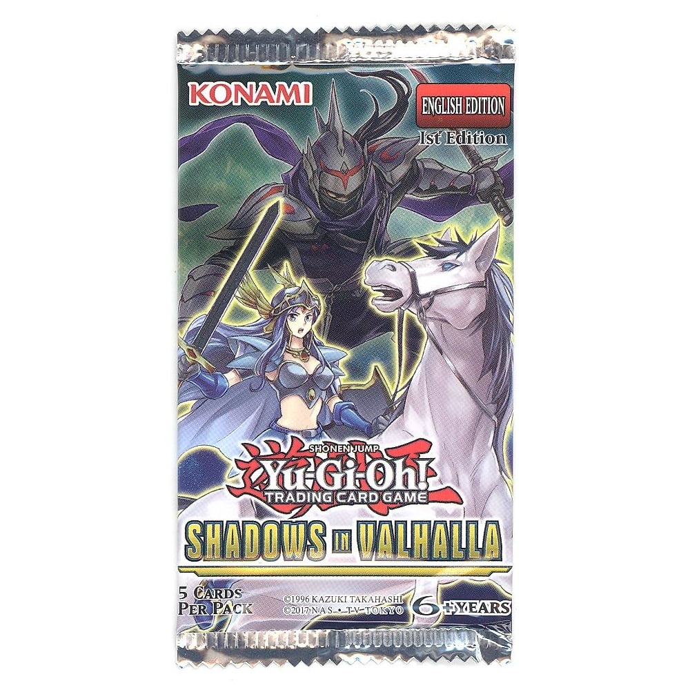 Yu-Gi-Oh Cards - Shadows in Valhalla - Booster Pack (5 Foil Cards ...