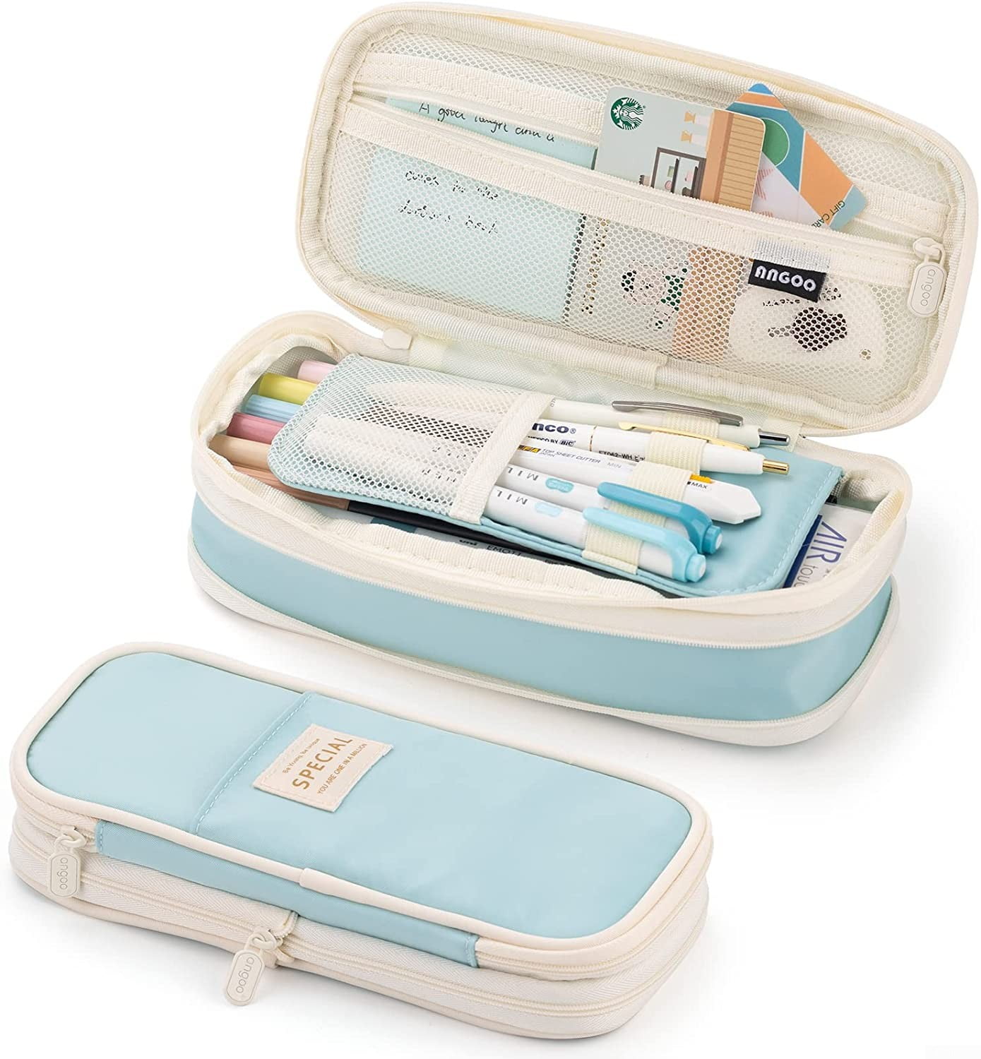 Big Capacity Pencil Case Large Pencil Pouch Stationery Pen Bag for Teen ...