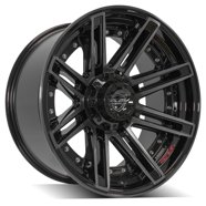 4PLAY Wheels 4P06 22 Inch Rims Fit 6x135 & 6x139.7 22x10 Gloss Black ...