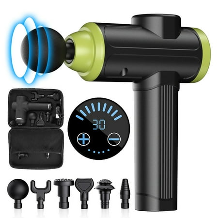 JOYWE Muscle Massage Gun 30 Adjustable Speeds Electric Massage Gun Deep ...