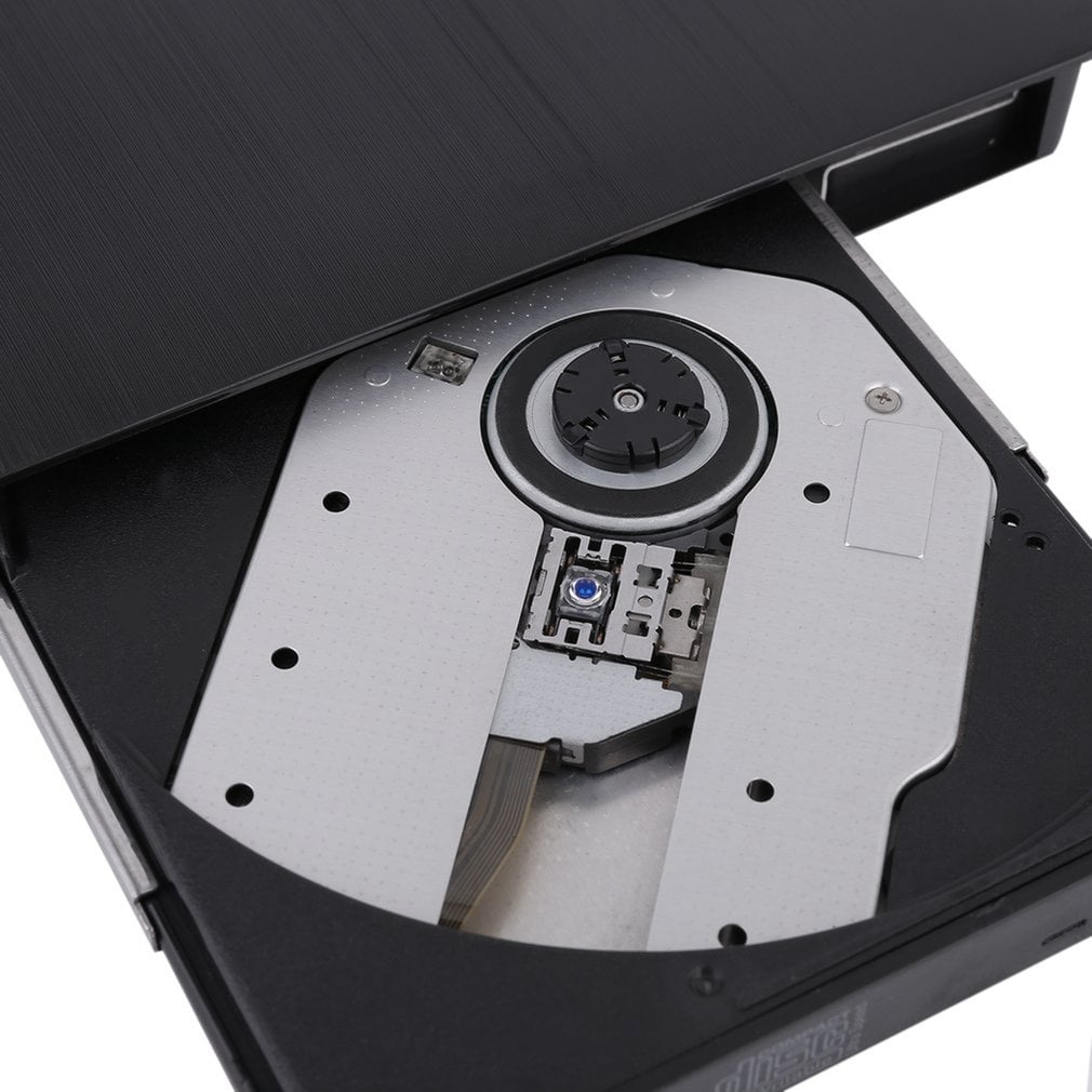 Compact Size Slim External USB 3.0 Laptop PC Drive DVD RW CD Writer ...