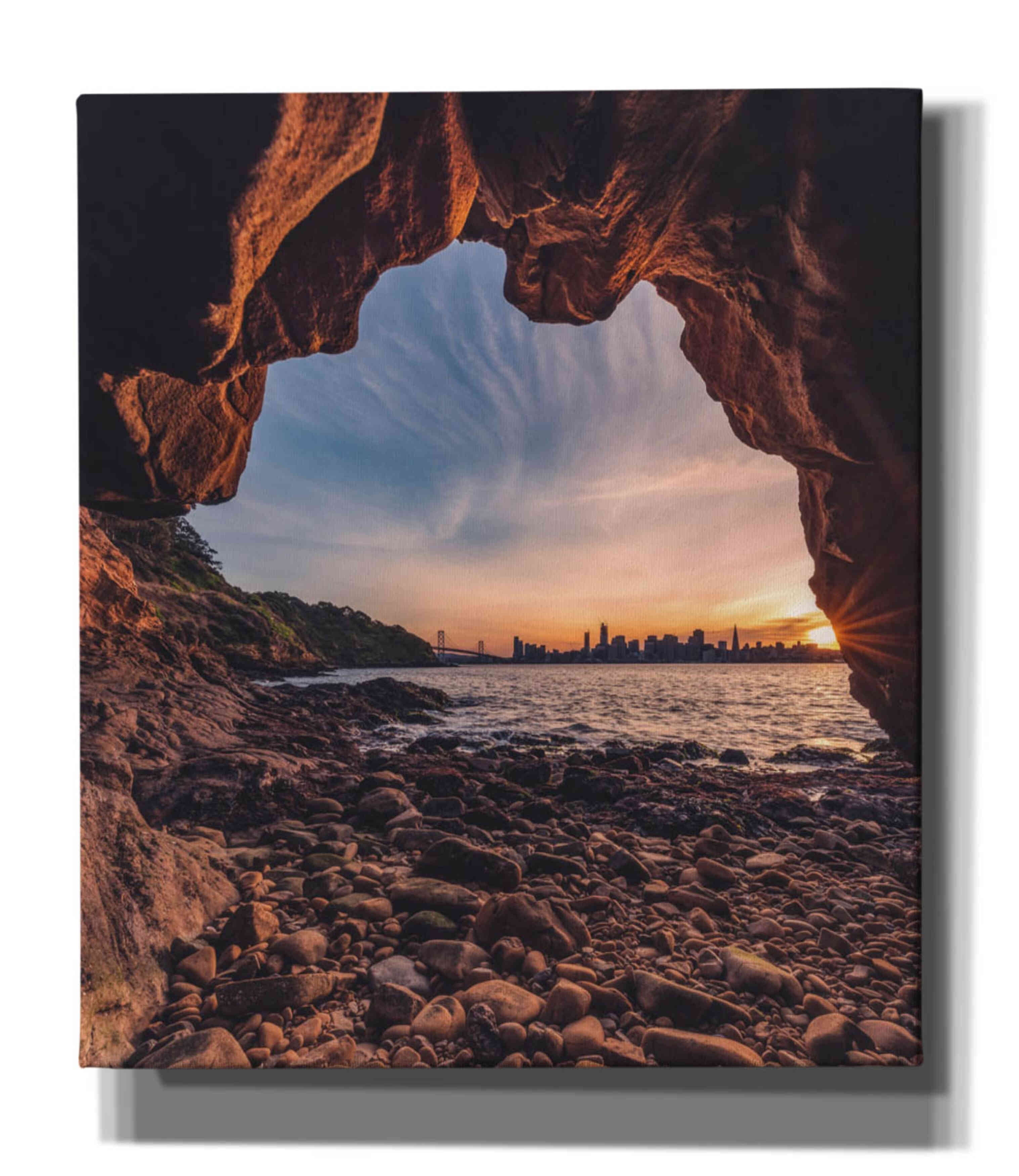 Epic Graffiti 'Treasure Island Cave' by Bruce Getty, Giclee Canvas Wall ...