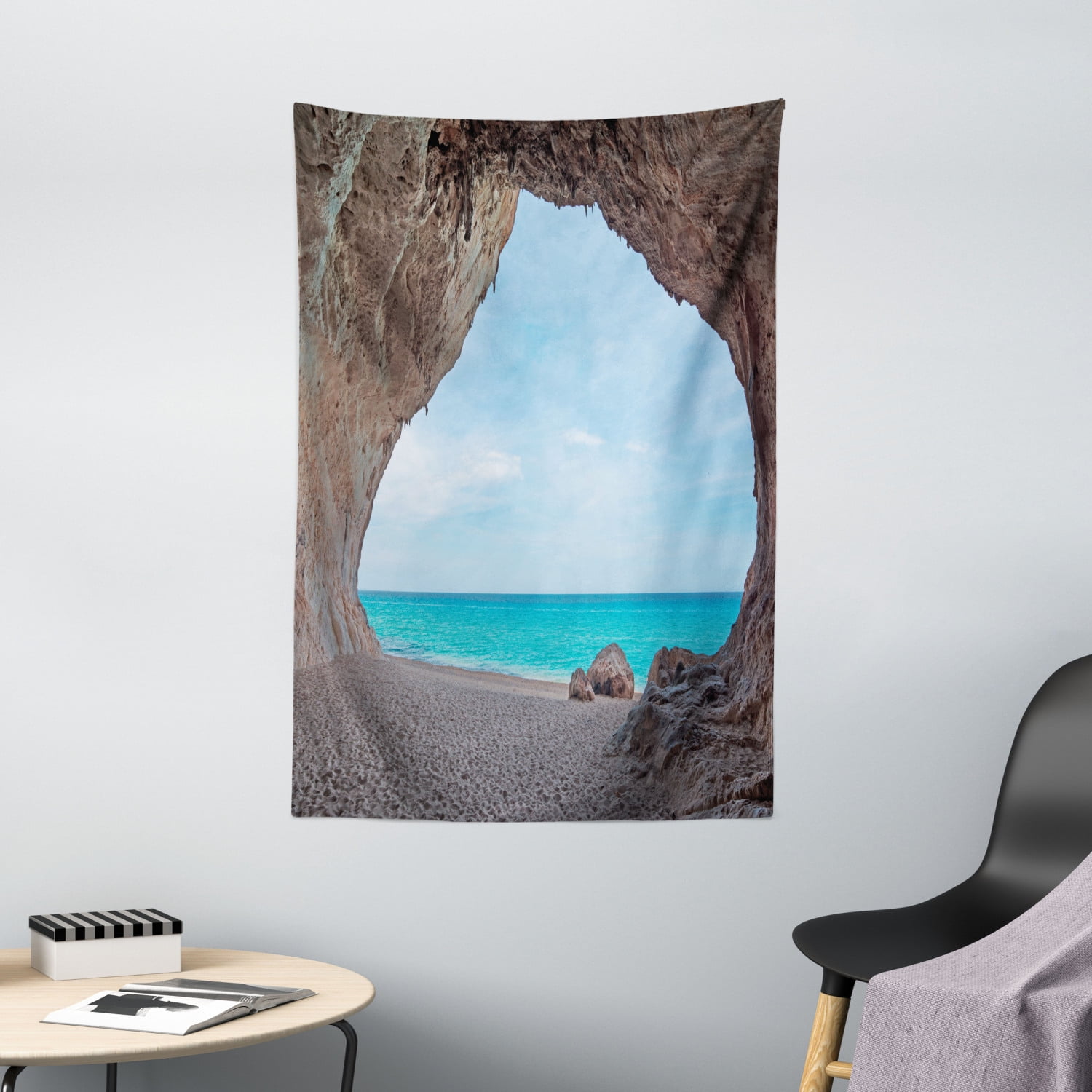 Natural Cave Decorations Wall Hanging Tapestry, Dreamy Cara Luna Cave ...