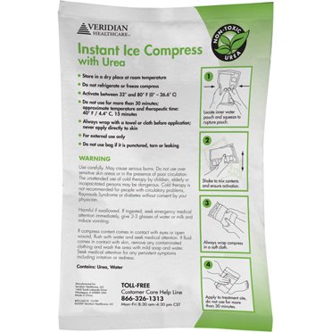 Instant cold compress, standard 6" x 9" - Case of 12 - Walmart.com