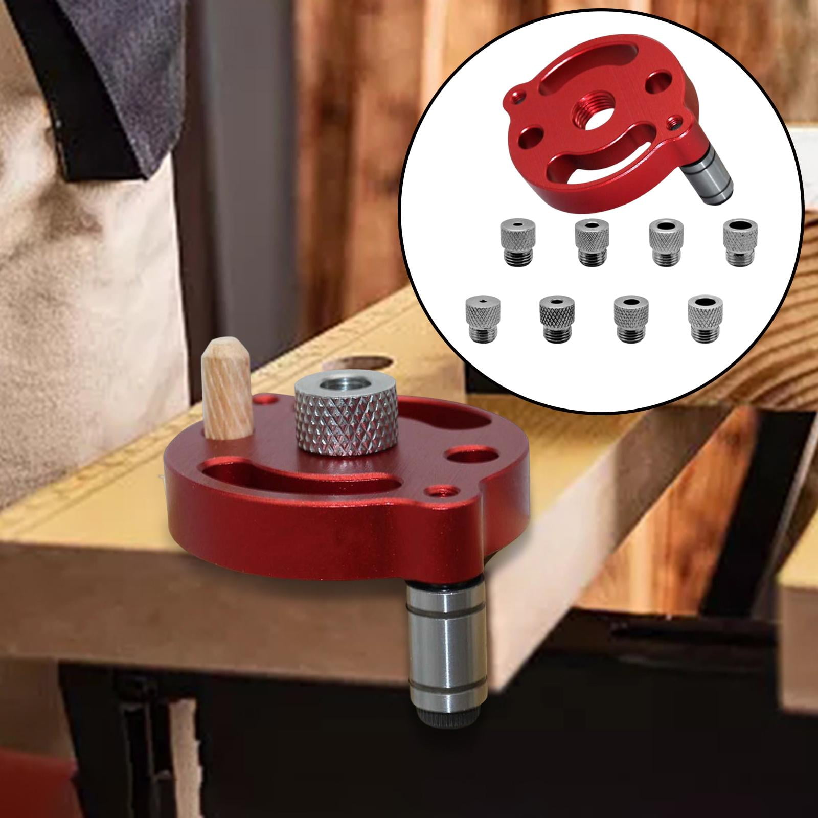 Vertical Pocket Hole Jig Drill Bit Set Hole Jig with Drill Bushings ...