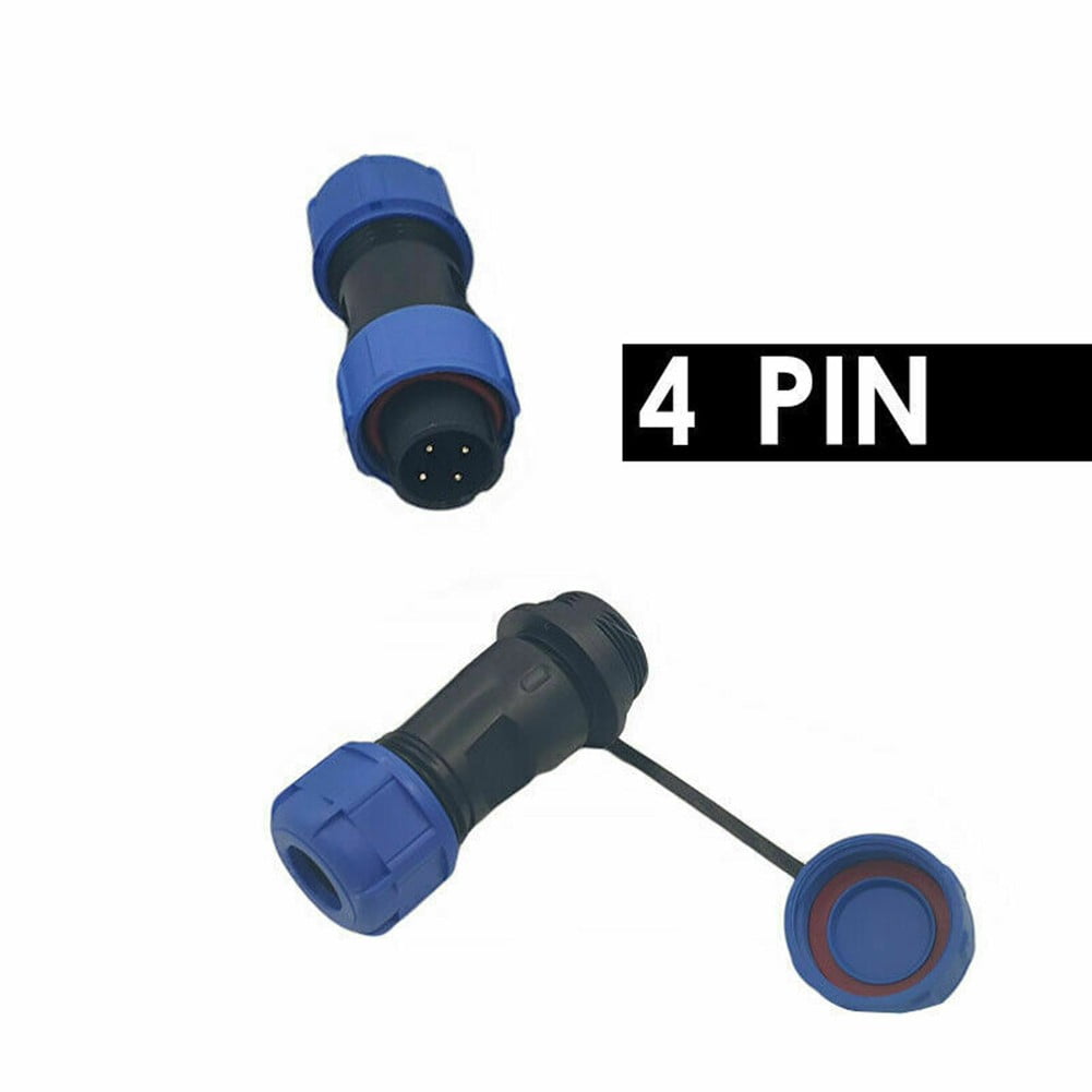 Sp17 2-5Pin Cable Connector Plug And Socket Aviation Plug Waterproof ...