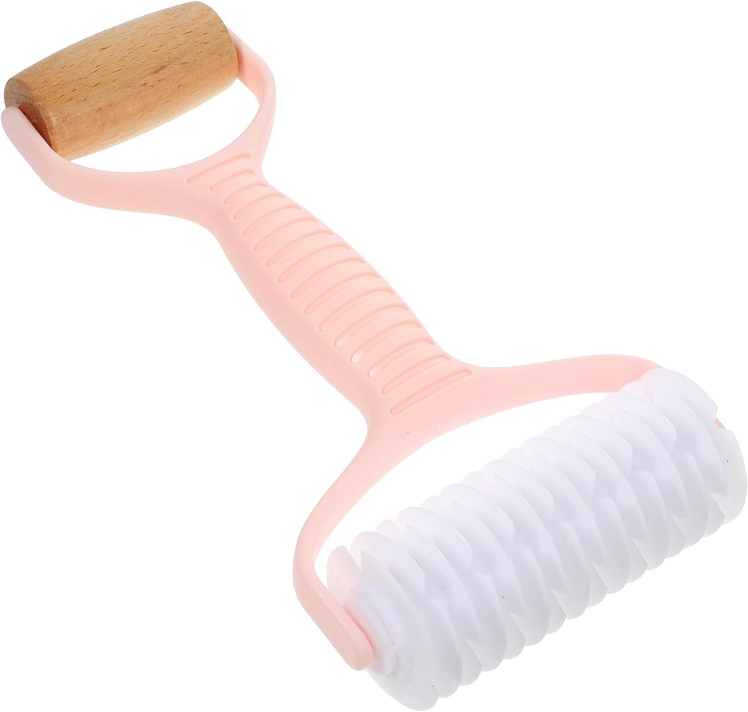 Pastry Pizza Roller Double Roller Wooden Dough Roller Non-stick H ...