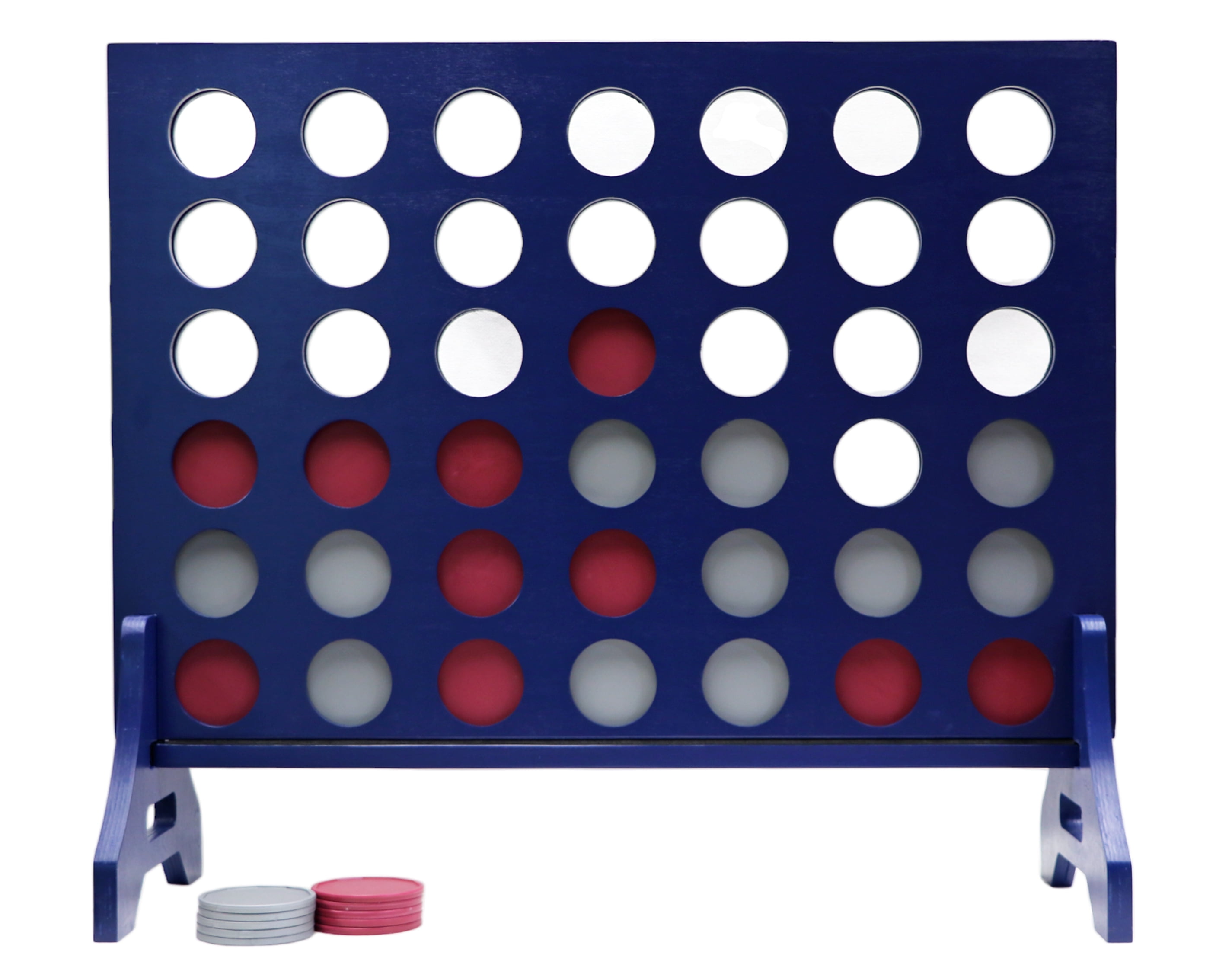 Tailgating Pros Premium Giant Four in a Row with Carrying Case - Jumbo ...