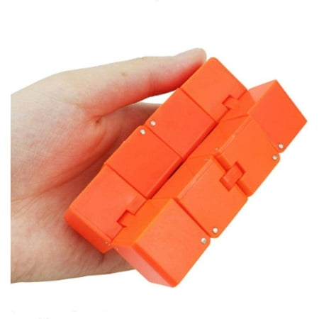 Infinity Magic Cube Toy for Stress for Kids,Infinite Flip and Fold Cube, Decompression Magic ...