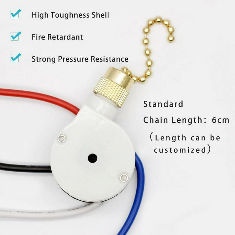 Ceiling Fan Chain Switch Parts | Shelly Lighting