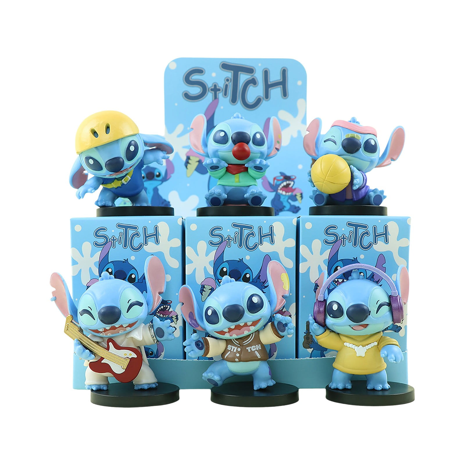 Lilo & Stitch Action Figures, Stitch Figures Kids Toys for Ages 5 Up by ...