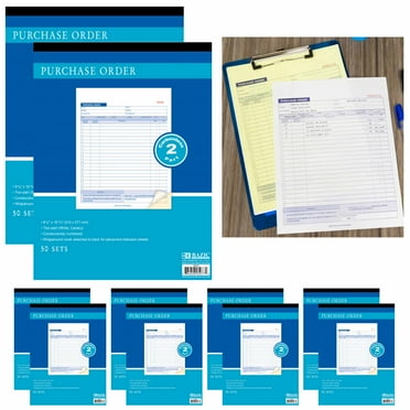 "10 Pack Small Business Sales Book - Carbonless Duplicate Forms, Order ...