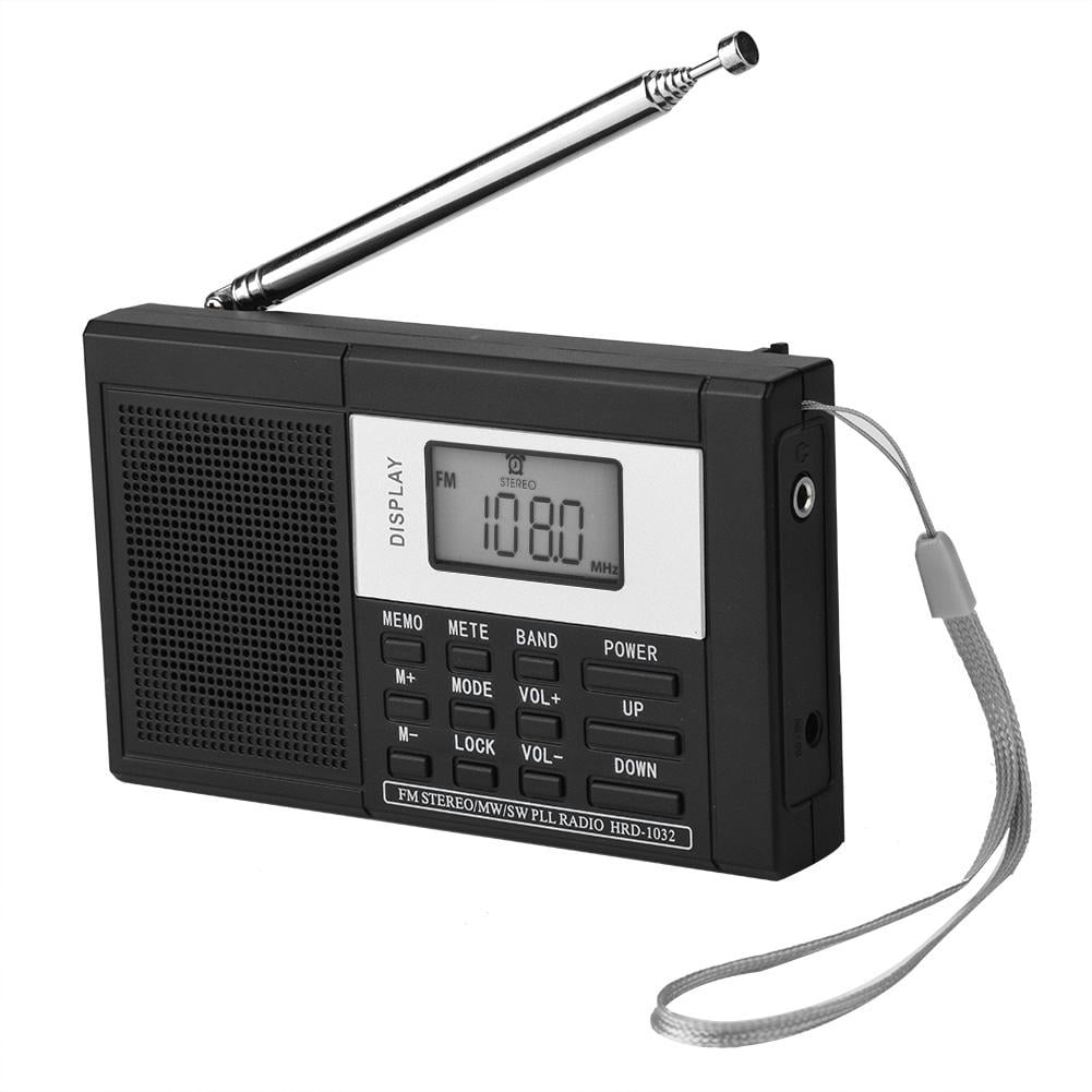 Garosa Portable Mini FM Radio DC 5V ABS High Sensitivity Portable Mini ...