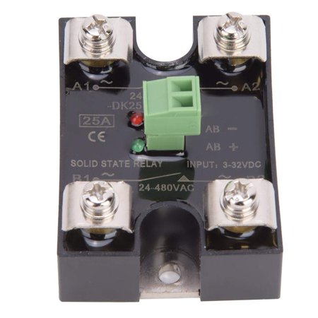 Berm Single Channel DC Solid State Relay Controls Dual Channel AC 1 ...