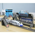 Children's High-speed Railway train track sets electrical train track ...
