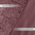 Mellanni Velvet Duvet Cover Set - Microfiber Comforter Cover with 2 ...
