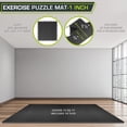 Weaved Pattern Extra Thick Exercise Puzzle Mat 1-inch, EVA Foam ...