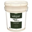 Valspar White Latex Field Marking Paint, Fast-Drying, 5 Gallons ...