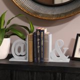 Urban Trends Collection: Wood Alphabet Bookend Coated Finish - Walmart.com
