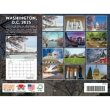 Washington DC Calendar 2025 Monthly Wall Calender 12 Month | American ...