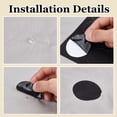 20 Sheets Nylon Repair Patches Black Self Adhesive Nylon Repair Patches ...