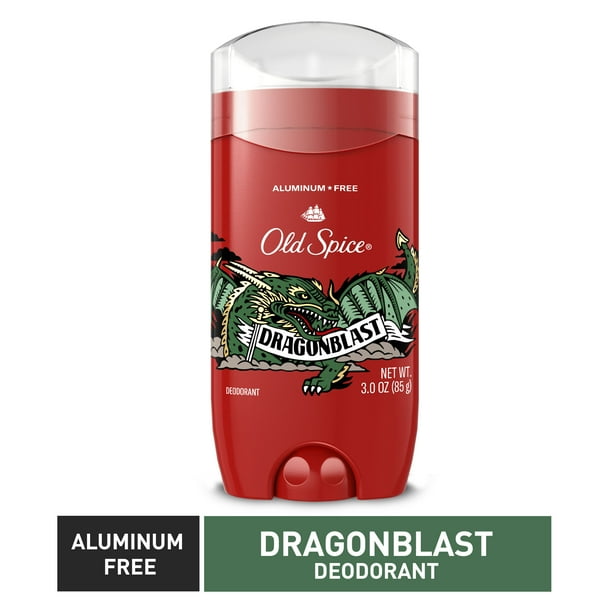 Old Spice Wild Collection Dragonblast Scent Deodorant for Men, 3.0 oz ...