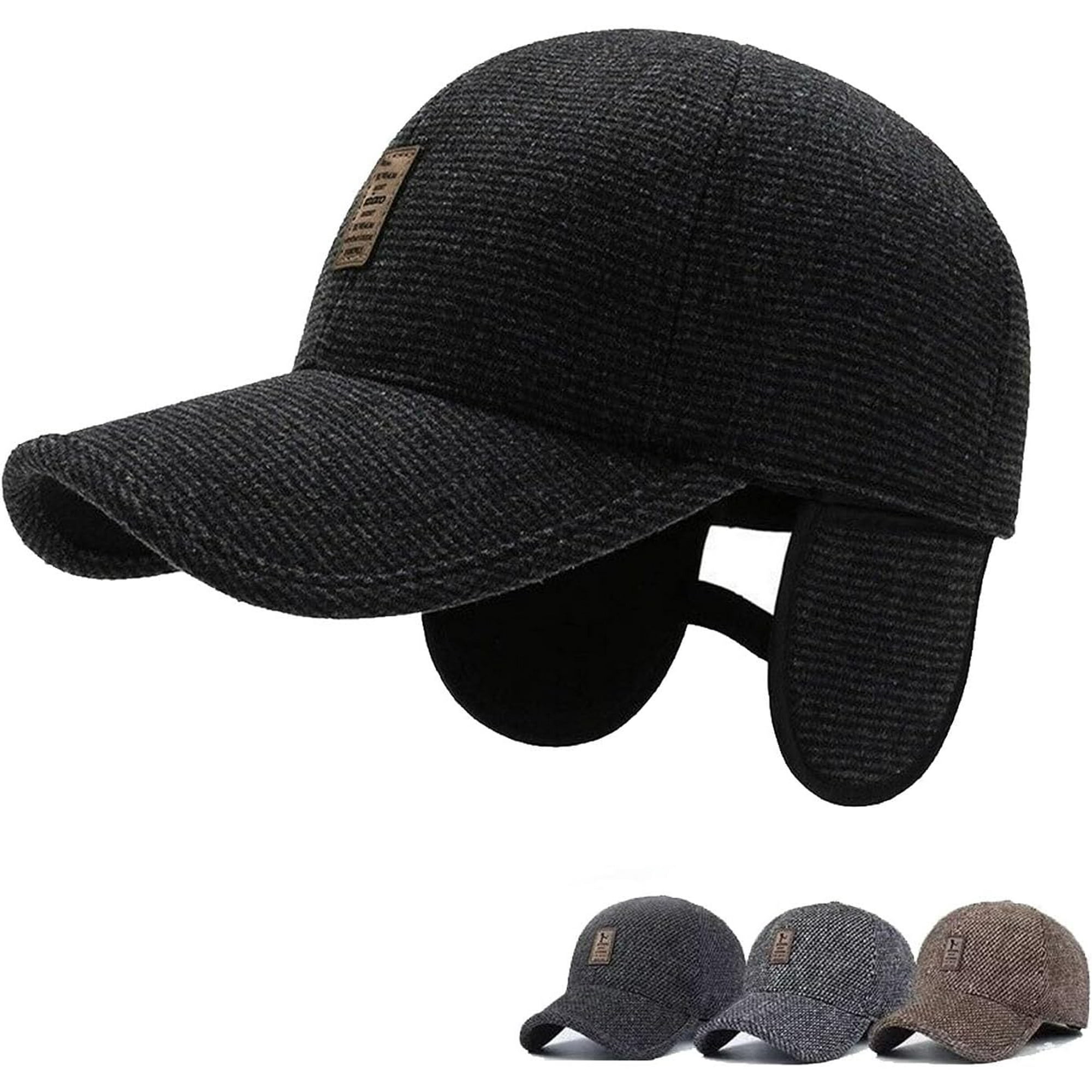 Click here for Laicaiw Wessiny Winter Baseball Cap With Ear Muffs... prices