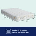 Kolcraft Pediatric 800 Extra Firm Baby Crib & Toddler Mattress, 80 Coil ...