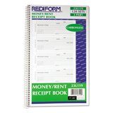 Rediform, RED23L119, 3-Part Rent Receipt Books, 1 Each, White - Walmart.com