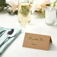 200 Pack Kraft Paper Place Cards for Table Setting - Blank Name Cards ...