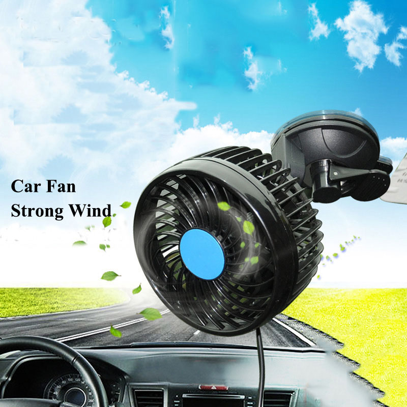 iMeshbean 6 inch Single Head 12V 9W Mini Car Fan Portable Vehicle Truck ...