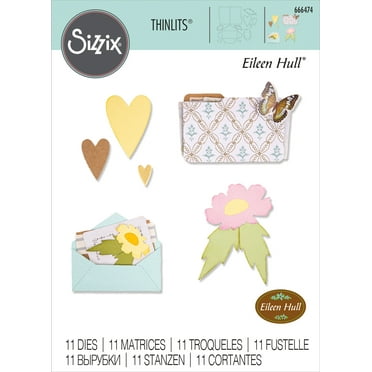 Sizzix Thinlits Die set 10PK - Envelope Liners Intricate by Katelyn Lizardi - Walmart.com
