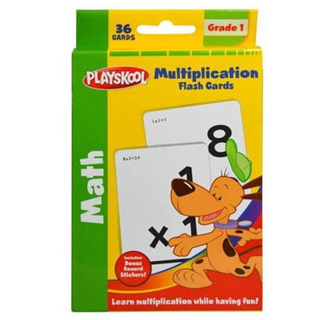 DSU Playskool Multiplication Flash Cards by Playskool | Walmart Canada