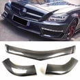 R Style Front Bumper Spoiler Lip For Mercedes-Benz W218 2011-2014 CLS63 ...
