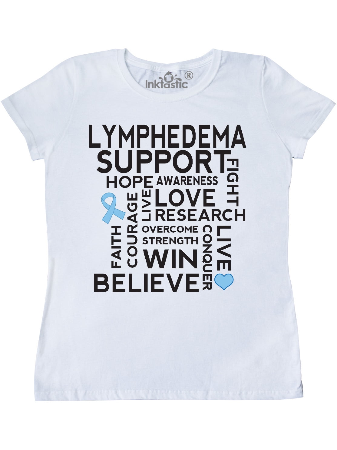 INKtastic - Lymphedema Awareness Month Ribbon Women's T-Shirt - Walmart ... INKtastic - Lymphedema Awareness Month Ribbon Women's T-Shirt - Walmart ...