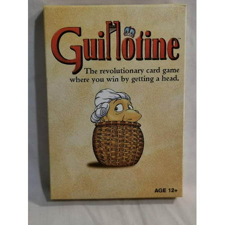 Guillotine Card Game English Version European And American Classic ...