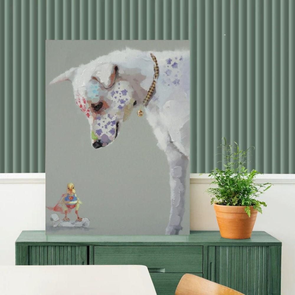 Click here for Take Me Home Dog Chicken Wall Art 63 In prices