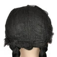 Onedor Girl's Long Curly Black Synthetic Wavy Hair Wednesday Cosplay ...
