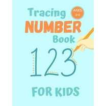 number tracing worksheets Ages 3+: trace numbers practice workbook for ...