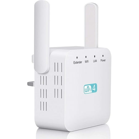 WiFi Extender Booster 300Mbps WiFi Booster 2.4GHz High Speed WiFi ...