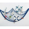 Fish Net Wall Decoration with Shells, Ocean Themed Wall Hangings ...