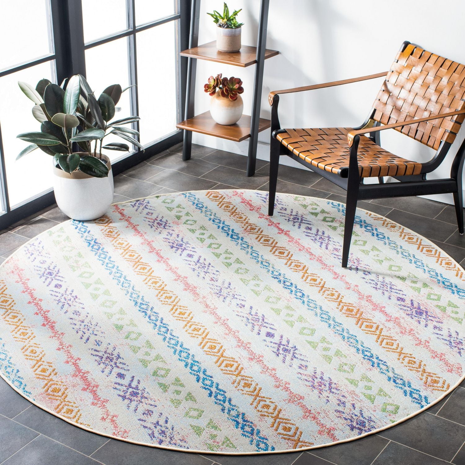 Click here for Safavieh Summer Joella Geometric Striped Area Rug... prices