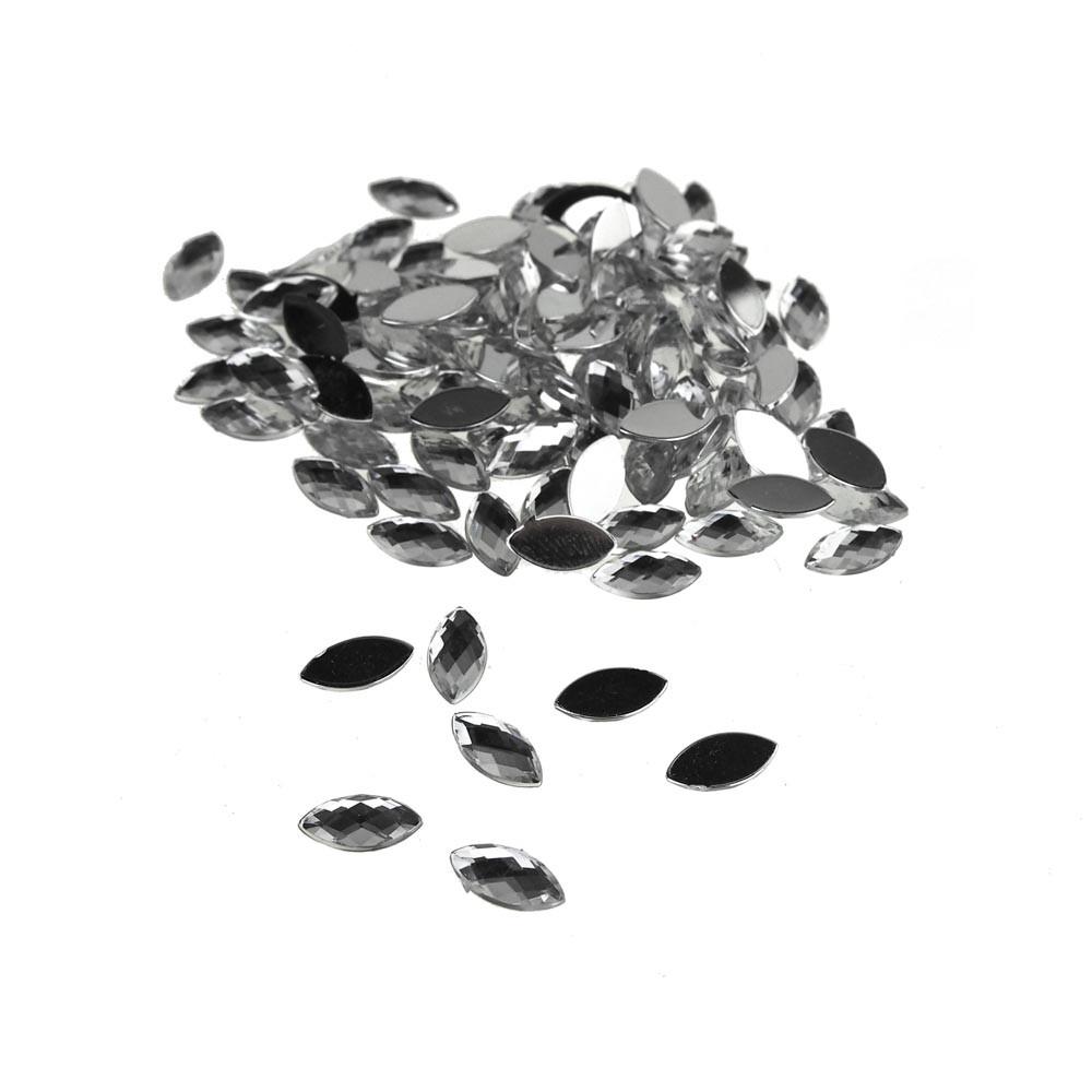 Leaf-Shaped Acrylic Rhinestone Diamonds - Walmart.com