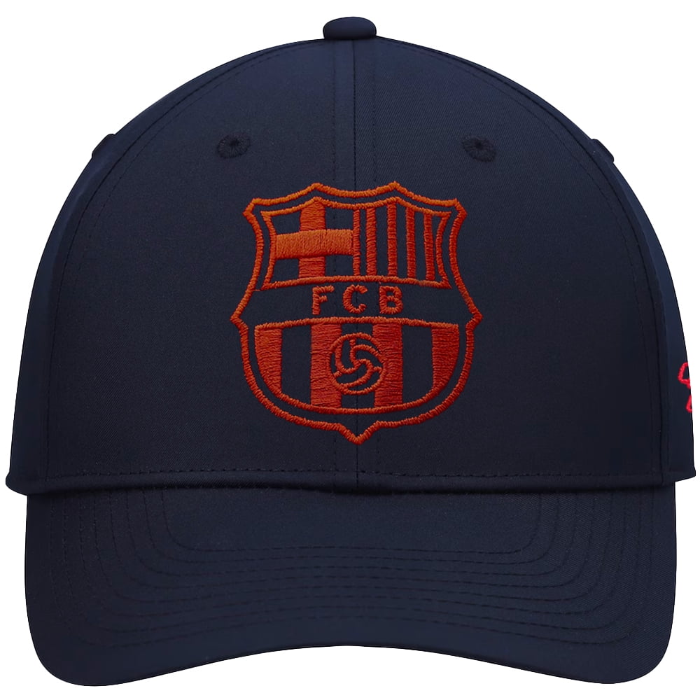 FC BARCELONA Official Licensed Soccer Cap Hat - Navy with Red ...