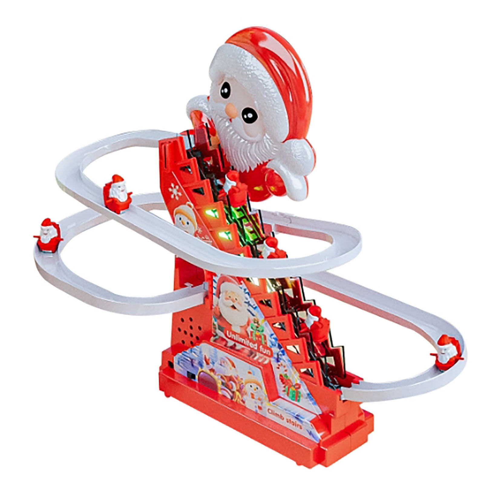 Click here for Leojiow Santa Track Game And Automatic Stair Climb... prices