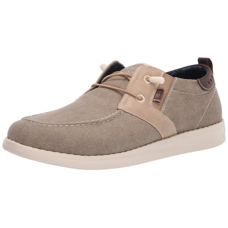Nunn Bush mens Brewski Wallabee Canvas Moc Toe Bungee Slip-on Loafer ...