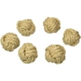 Decorative Jute Balls for Bowls: Natural Rope Monkey Fist Knot Ball, 6 ...