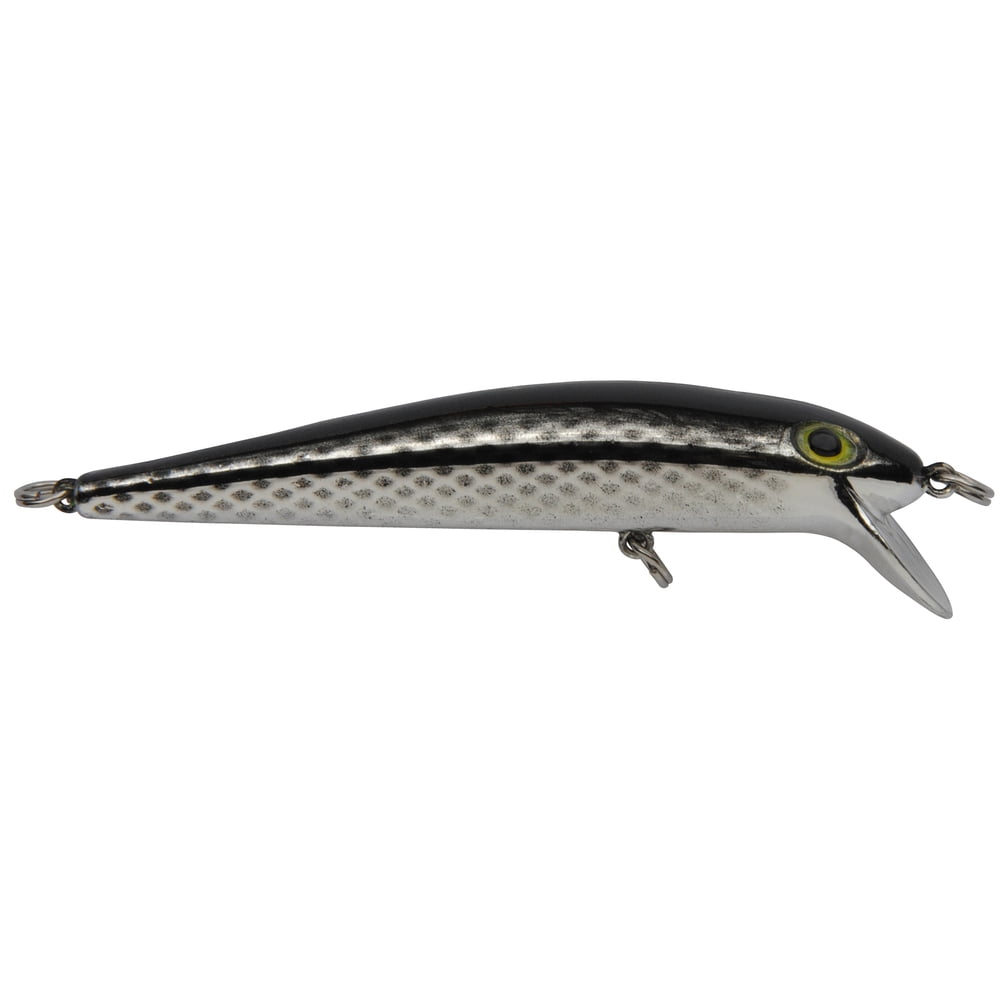 Bay Rat Lures, Short Shallow, Chrome/Black - Walmart.com