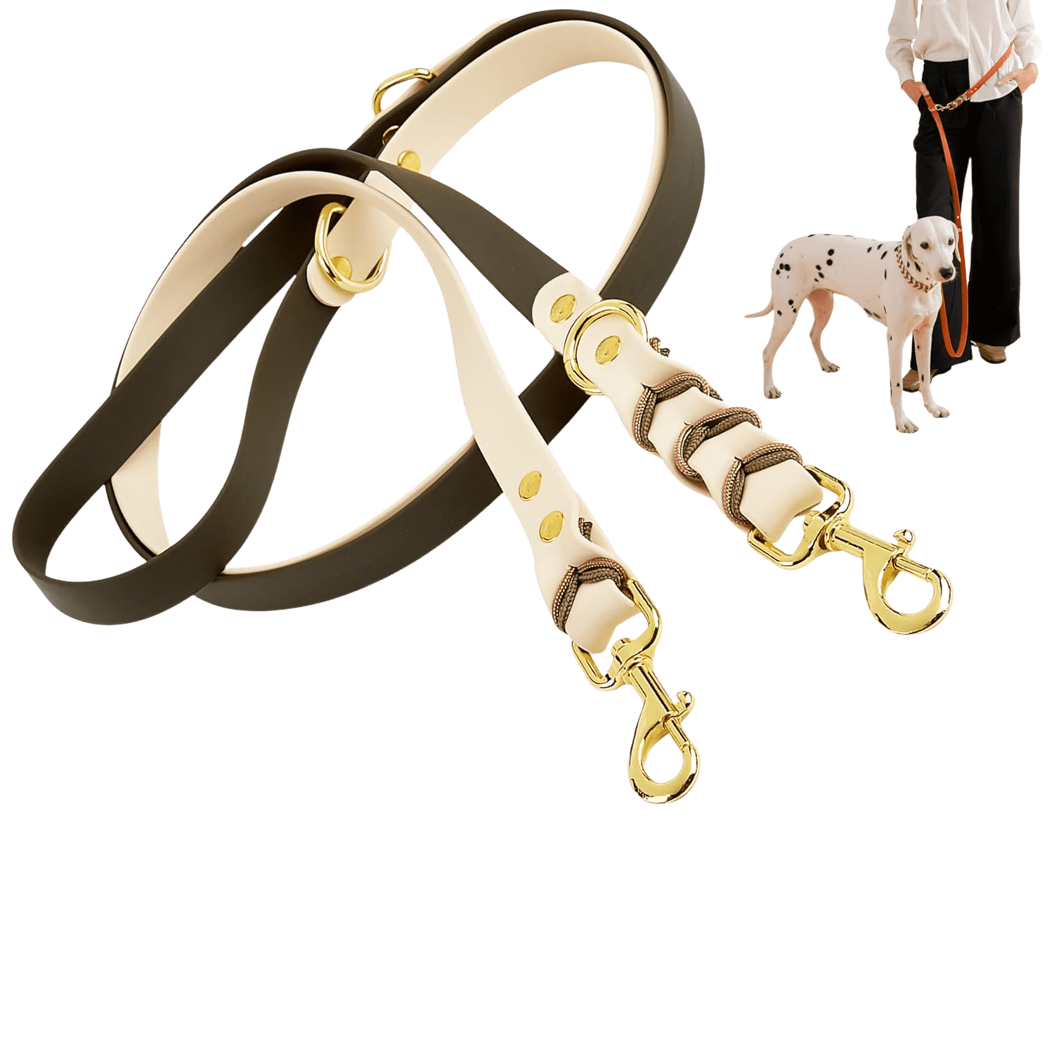 Click here for Unbranded Braided Hands-Free Dog Leash For Small &... prices